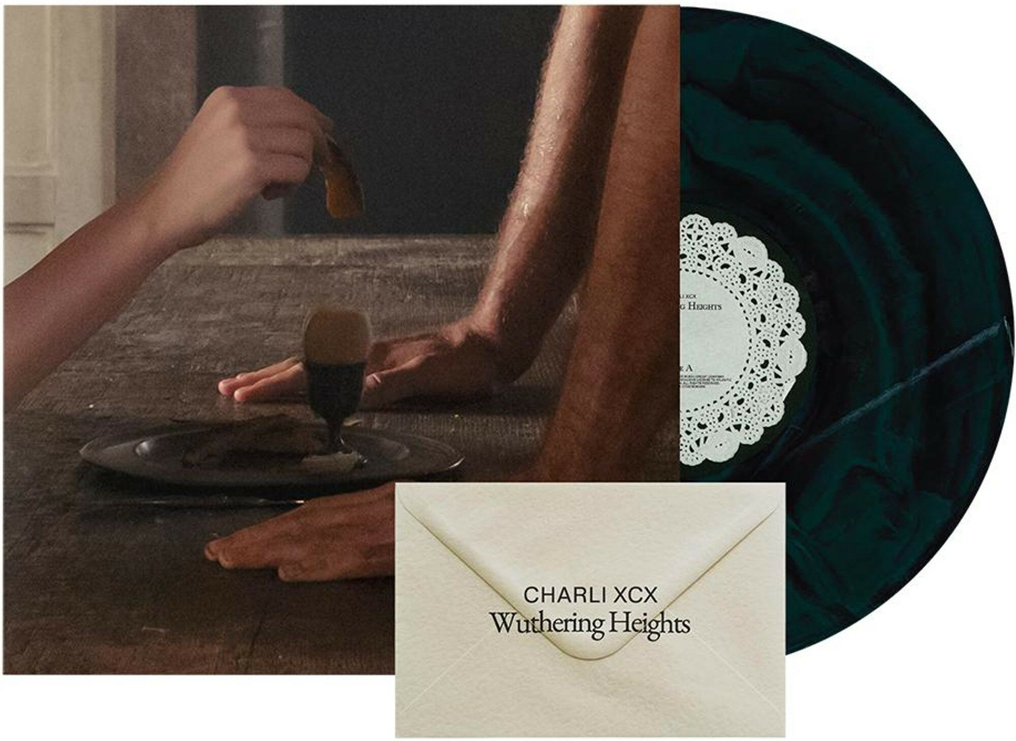 Charli XCX – Wuthering Heights [Green & Black Marbled Vinyl] (LP)