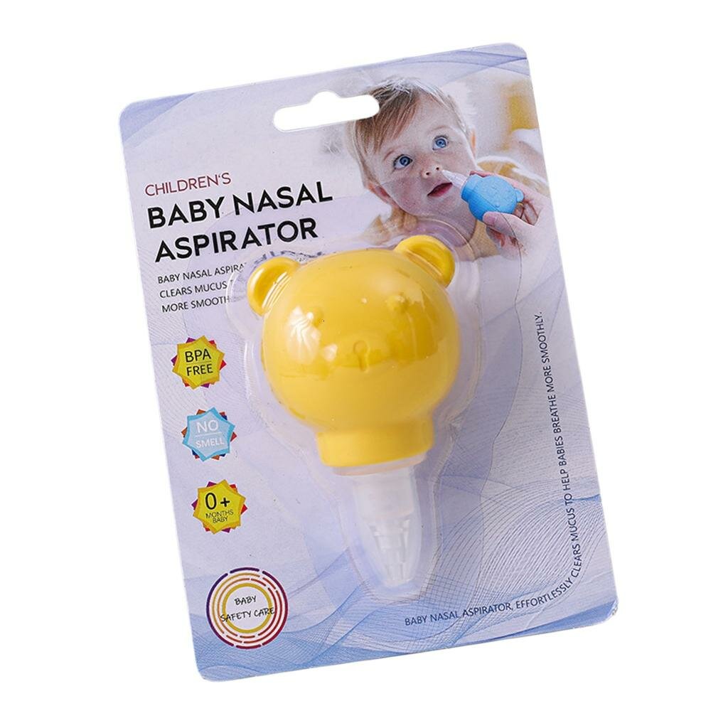 Портативный назальный аспиратор для младенцев, Желтый