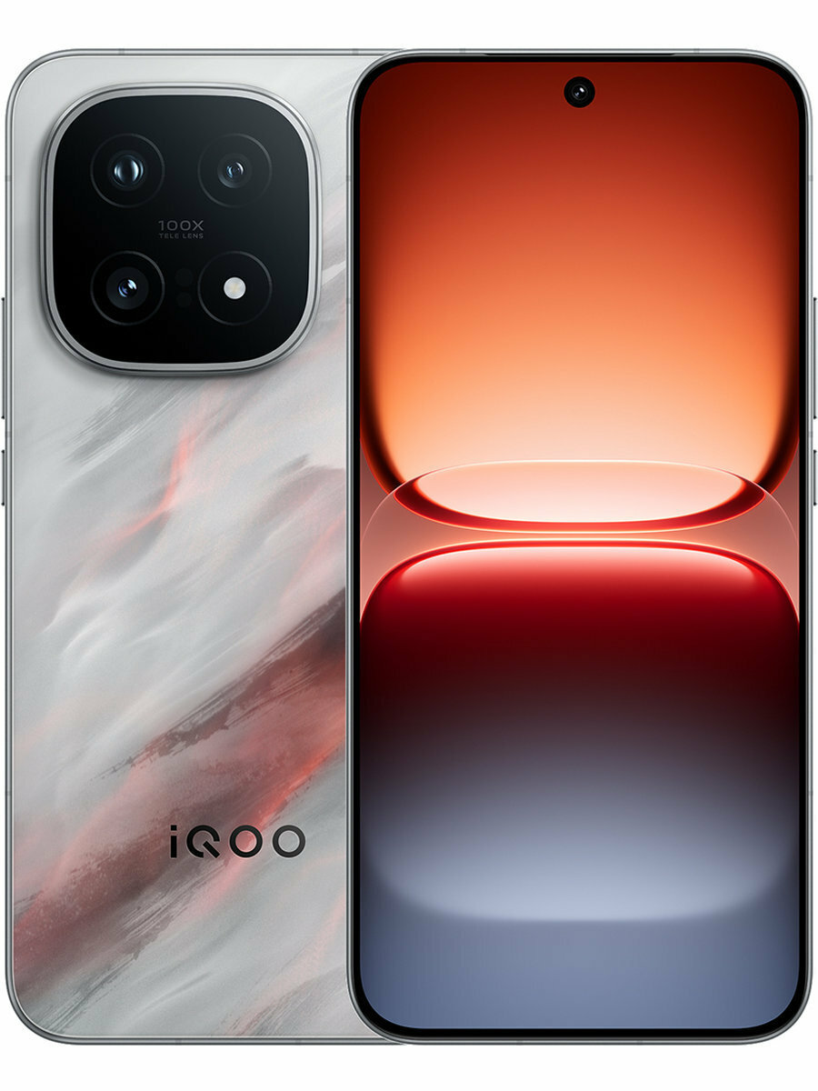 Смартфон iQOO, Android, Vulcan Grey, 6.85", 12ГБ, 256ГБ, NFC