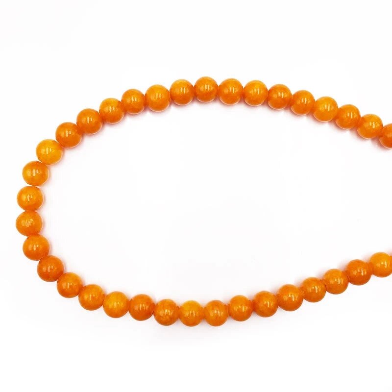 Бусины Verkadebeads амазоны желтый топаз нефрит халцедон Оранжевый, 12mm about 30pcs, Gold Yellow