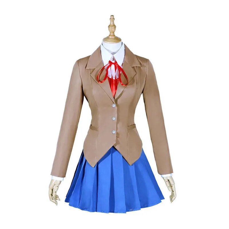 Косплей костюм Doki Doki Literature Club Monika wow chan XXL, A1 only costume