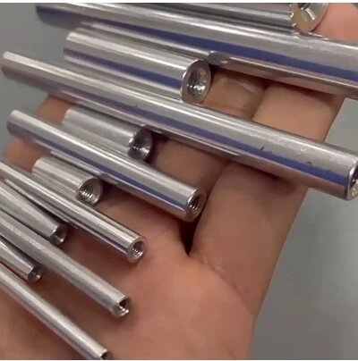 Резьбовые втулки алюминиевые M5x8mm, 10mm, 3шт