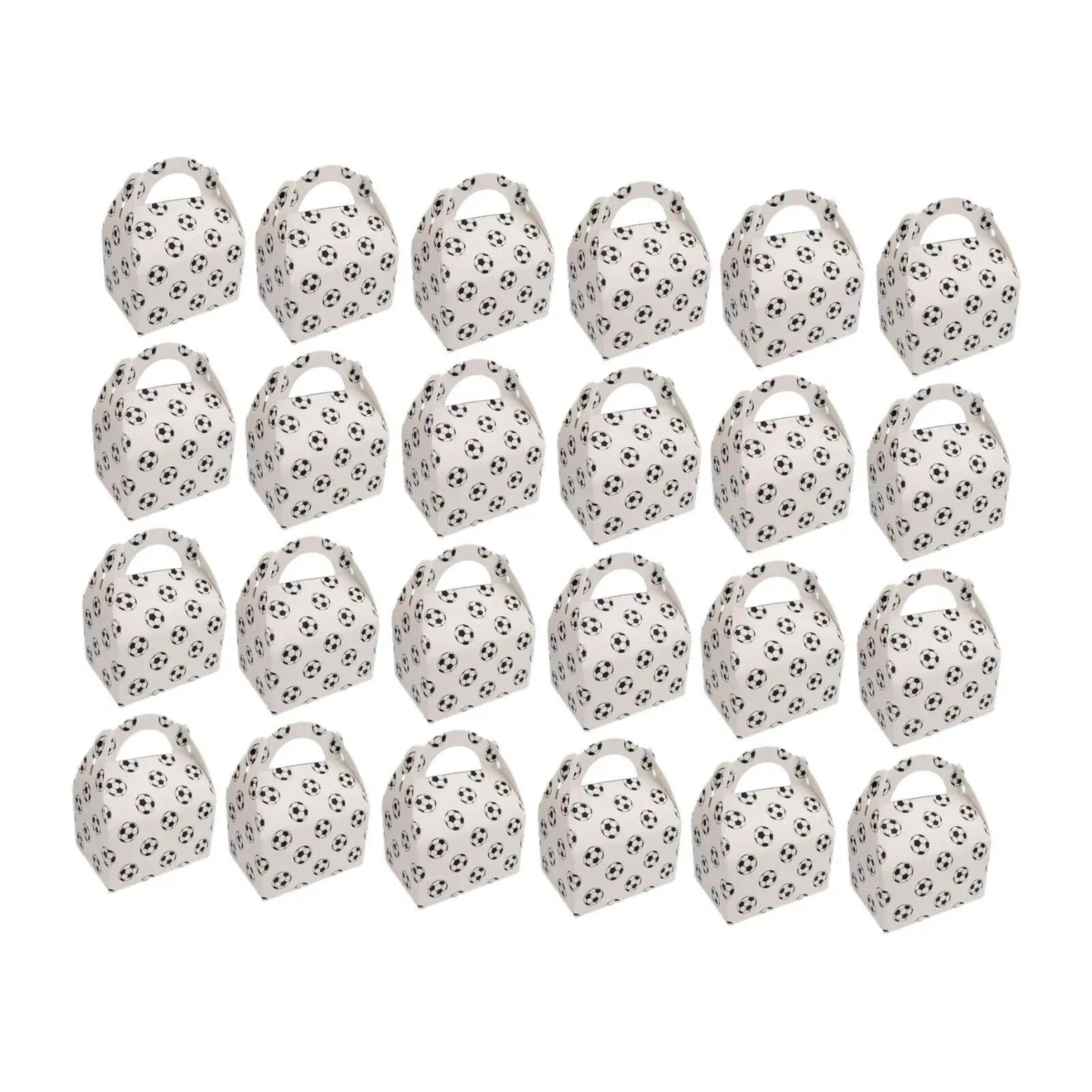 24 крафт-коробки для конфет White