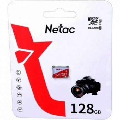 Карта памяти microSDHC 128GB Netac P500 ECO (NT02P500ECO-128G-S) (без SD адаптера)