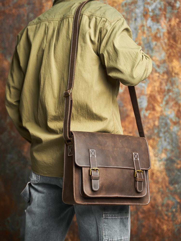 Джиббитсы для сумки кросс-боди  Мужская кожаная сумка Crossbody