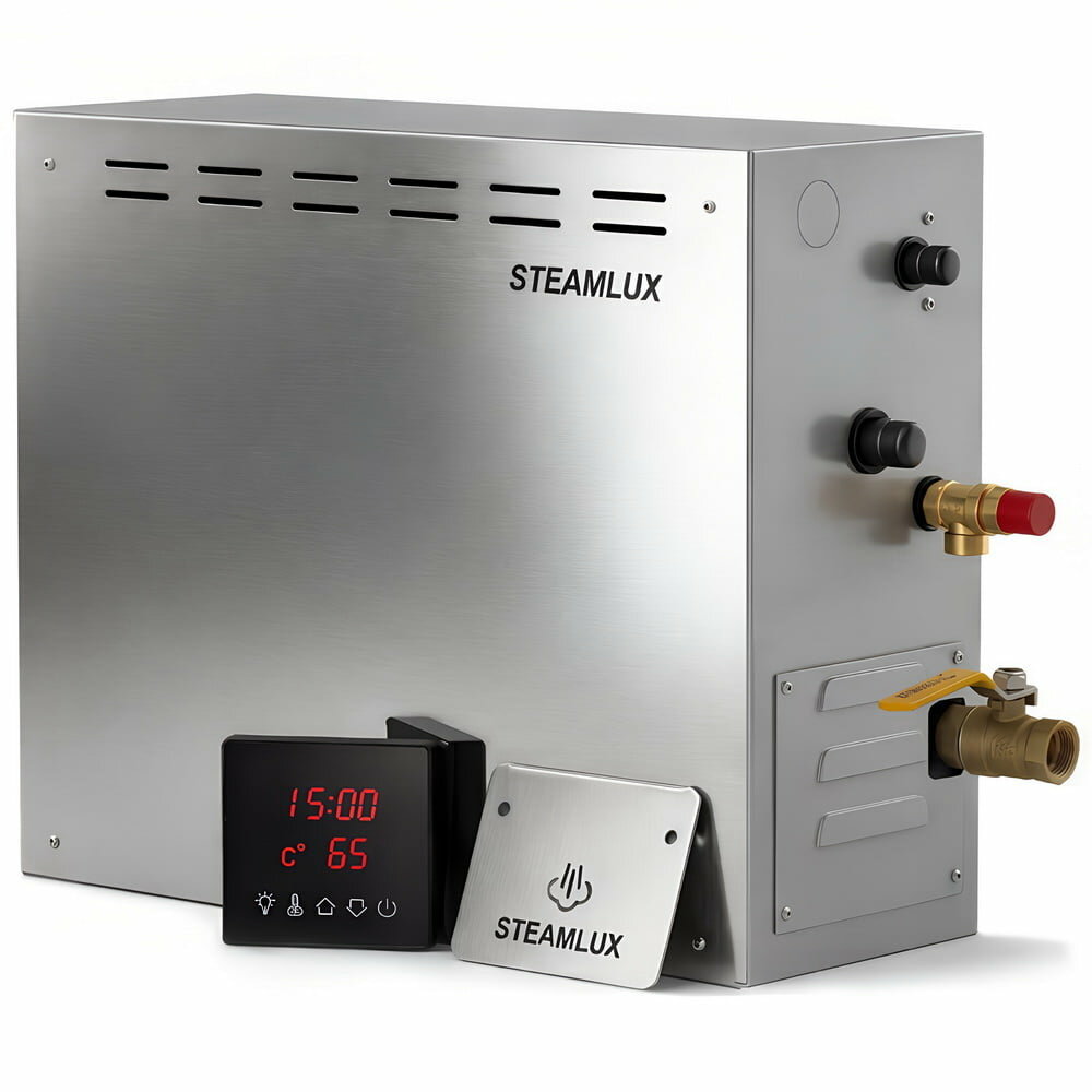 Парогенератор SteamLux HOME 6 кВт для бани, сауны, хамама и душевой кабины