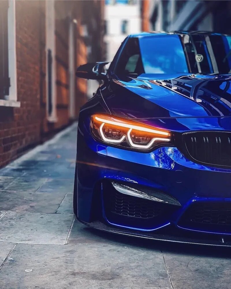 Алмазная Мозаика "машина Бмв / BMW" 40х50 См Алмазная Вышивка / Картина Стразами Подарков / Украшения