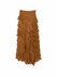 Юбка Mes Demoiselles Ruffled skirt, размер 36, brown