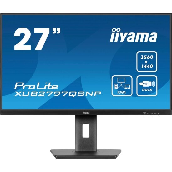 Монитор Iiyama ProLite XUB2797QSNP-B1 27" черный