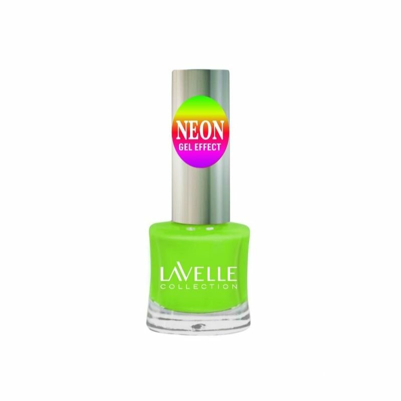 Лак для ногтей LavelleCollection Gel Polish, тон: 42 зеленый неон, 10мл