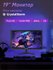 Монитор CrystalStorm, диагональ 19", 1440 x 900 пикселей, 60Гц, матовый, чёрный
