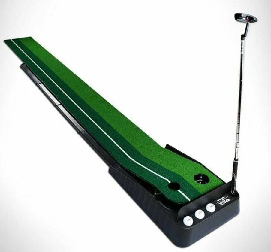 Гольф набор для дома и офиса, 3х метровая дорожка+клюшка и 3 мяча