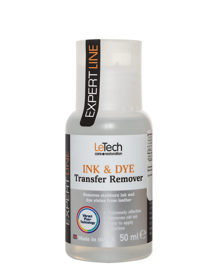 LeTech Expert Line Средство для удаления чернил с кожи (Leather Ink & Dye Transfer Remover) 50мл