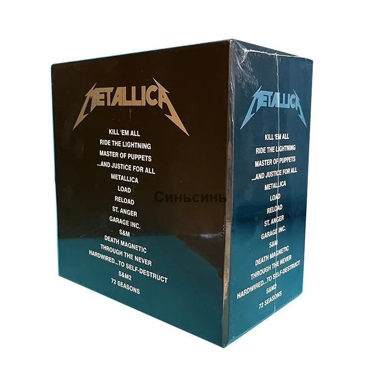 Metallica CD21 SHM-CD 紙ジャケット・コレクション 初回生産限定盤 CD (Китай) — фото 1