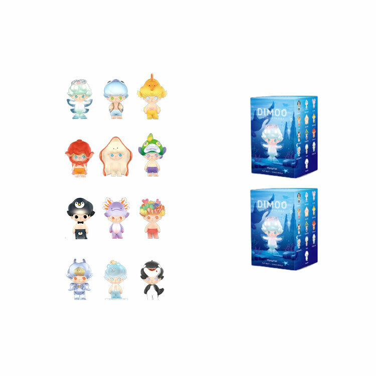 Фигурка-сюрприз унисекс POP MART DIMOO Aquarium Collection, 2 шт.
