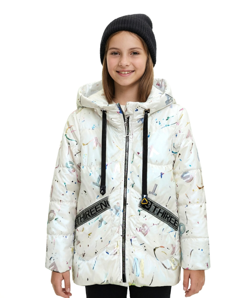 Куртка глянцевый нейлон