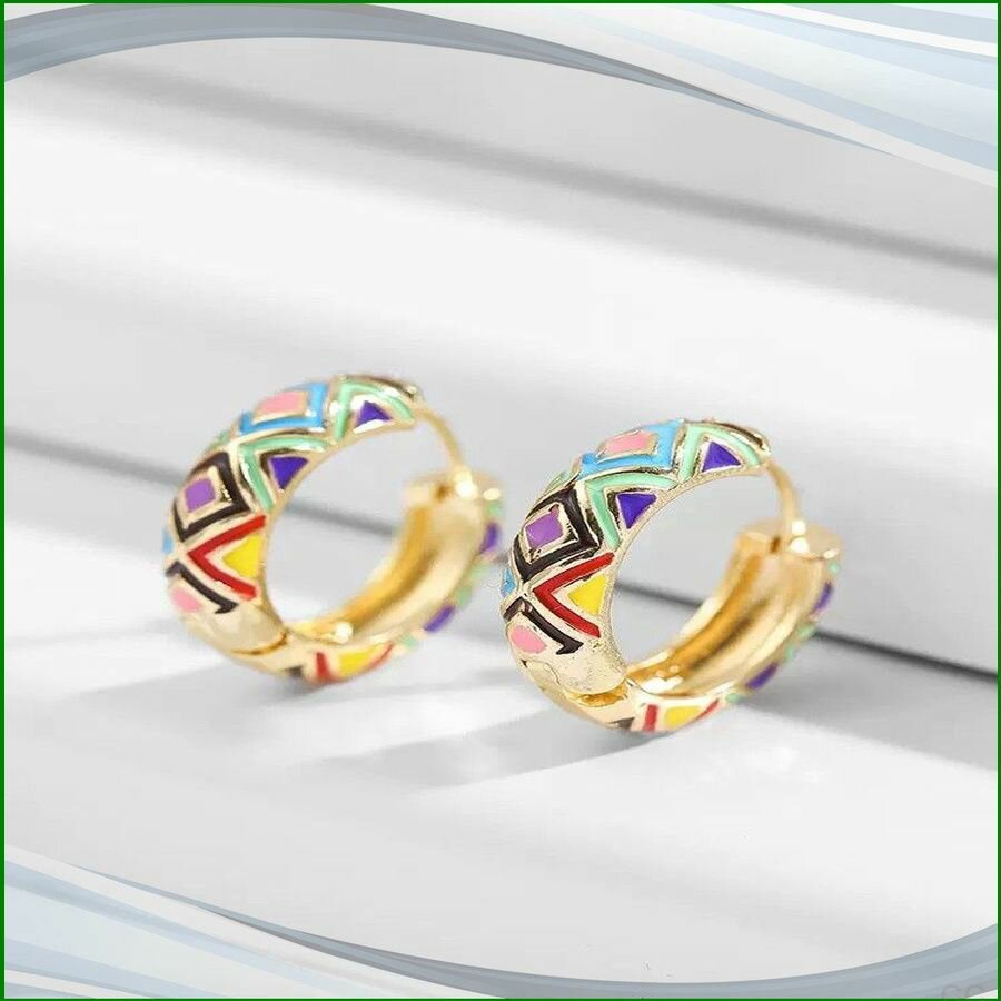 Серьги конго — фото 1