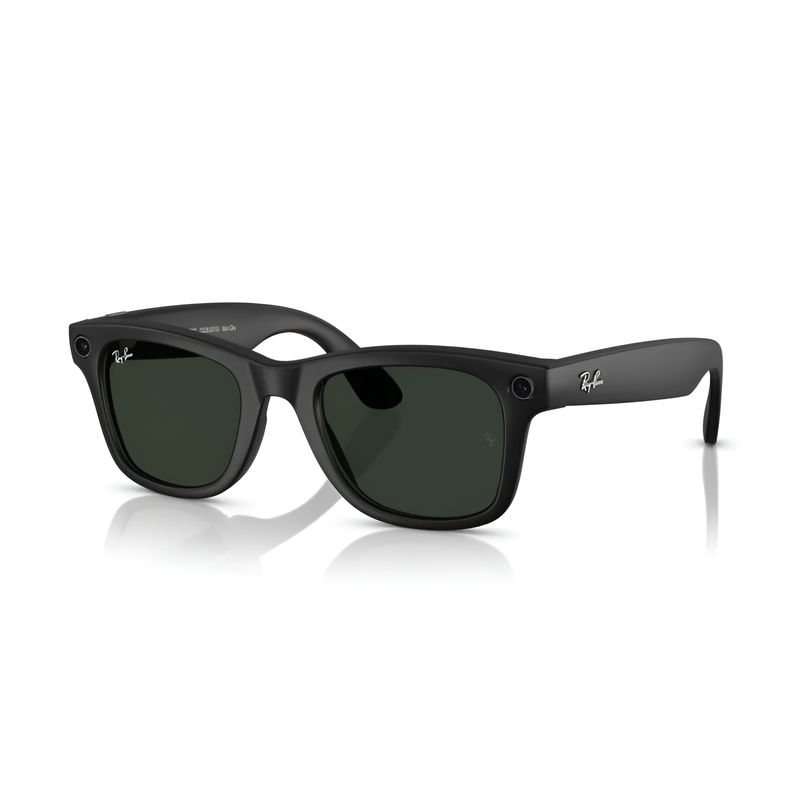 Умные очки Ray-Ban Wayfarer, Matte Black/Transitions Graphite Green (155-53), (Черный/Зеленый)