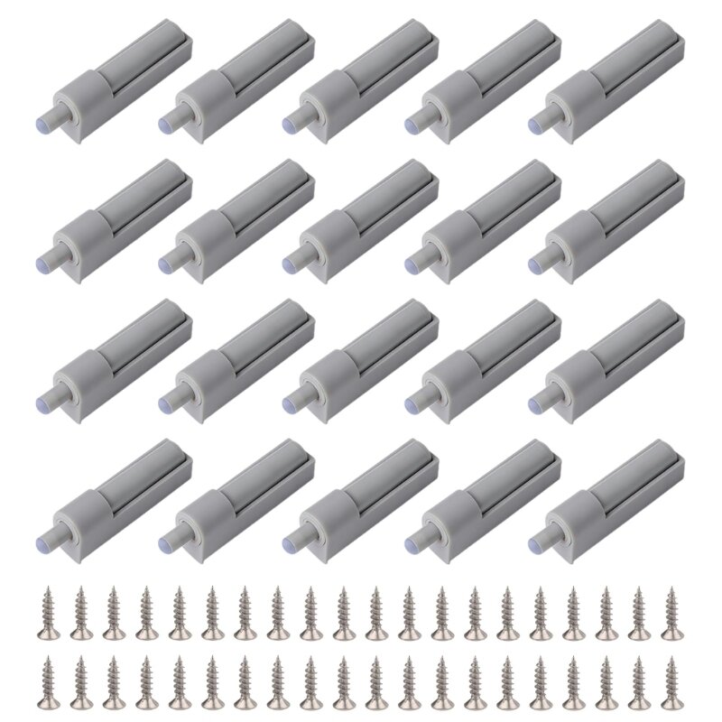 20шт Мягко Закрывающиеся Дверные Амортизаторы Шкафа Шумоподавляющие Буферы Петель Для Плавного И Бесшумного Закрывания Мебельной Фурнитуры