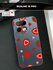 Чехол на Realme 16 Pro / Реалме 16 Про с принтом Heart strawberries 2, прозрачны...