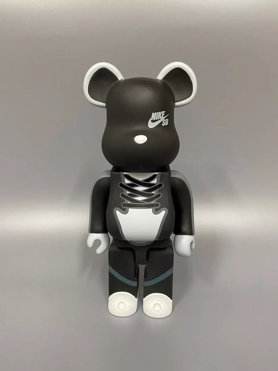 Bearbrick, статуэтка/фигурка, для интерьера, Nike SB, пластик, 28 см