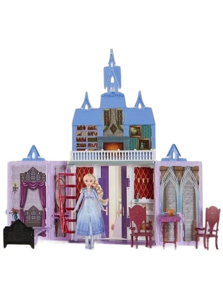 Замок холодное сердце, кукольный домик холодное сердце, hasbro замок эльзы