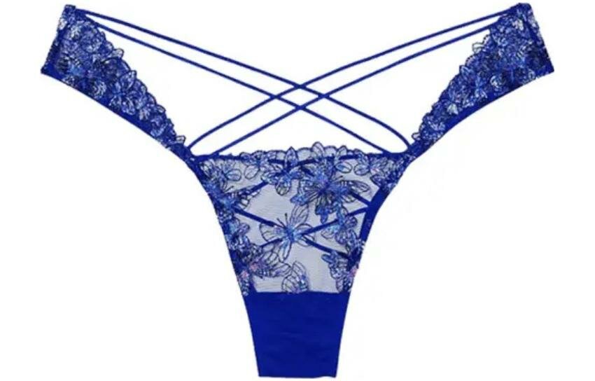 Женские стринги Victoria's Secret 10113816 королевский синий, S EU