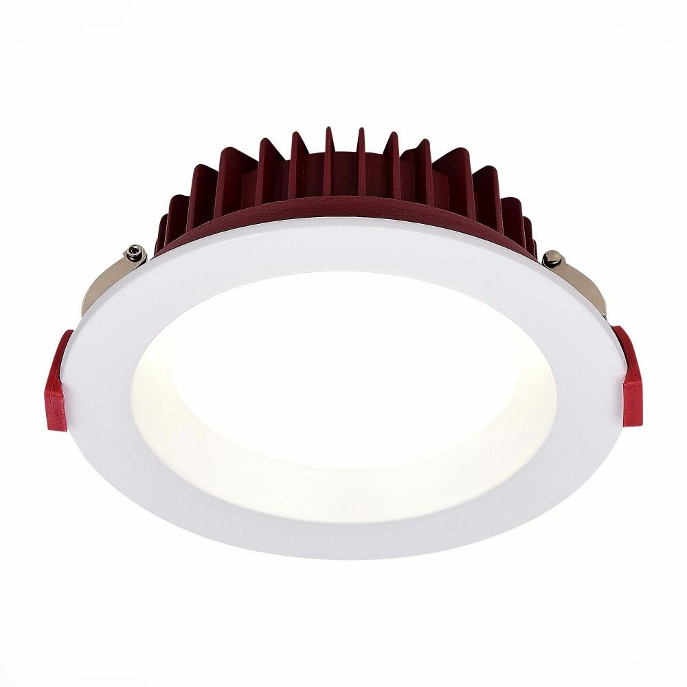 ST752.548.12 ST-Luce Св-к встр. Белый LED 1*12W 4000K 960Lm Ra80 100° IP44 D115xH47 100-240VV.