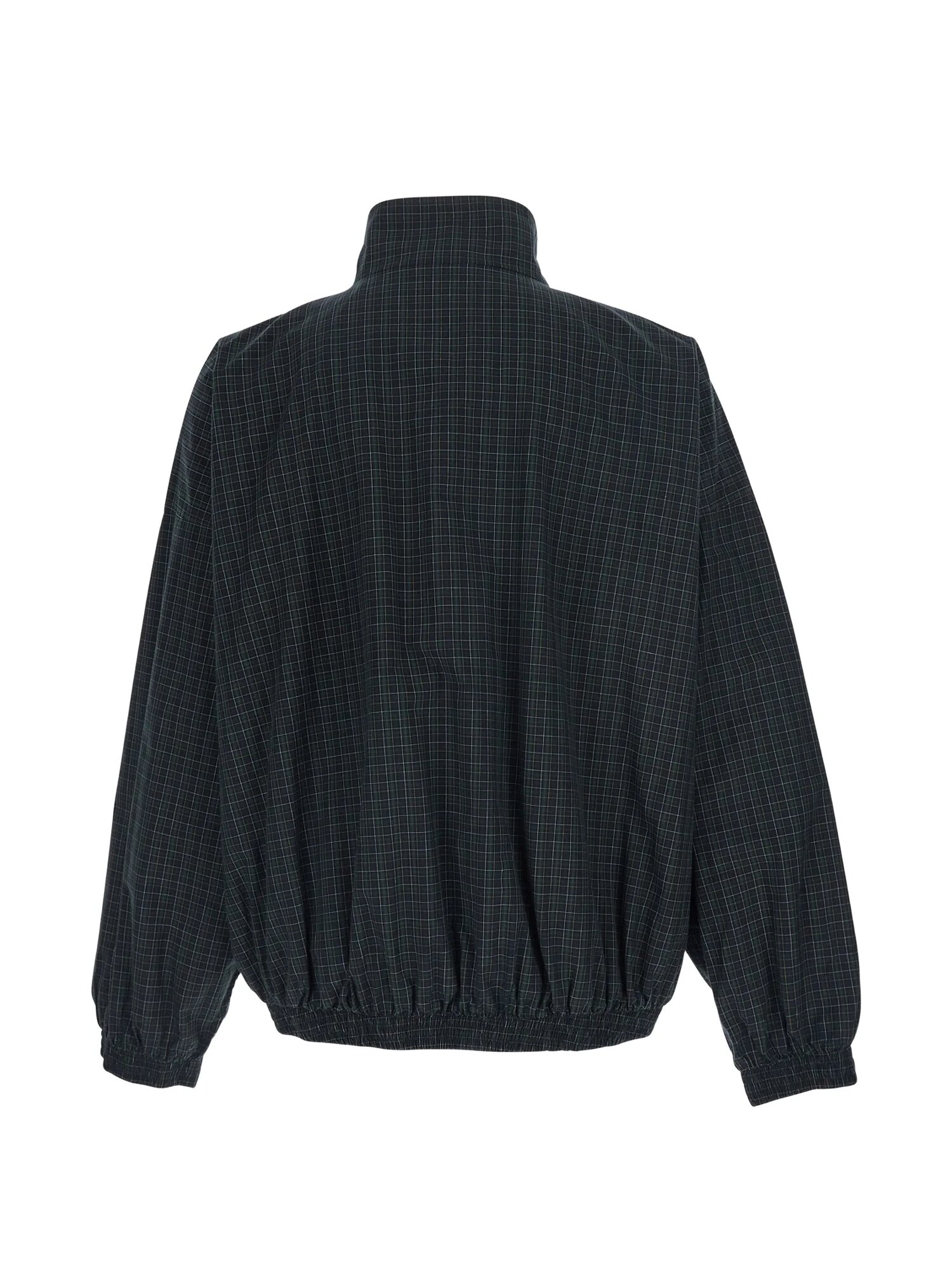 Куртка BALENCIAGA Tartan embroidered jacket, размер 48 — фото 1