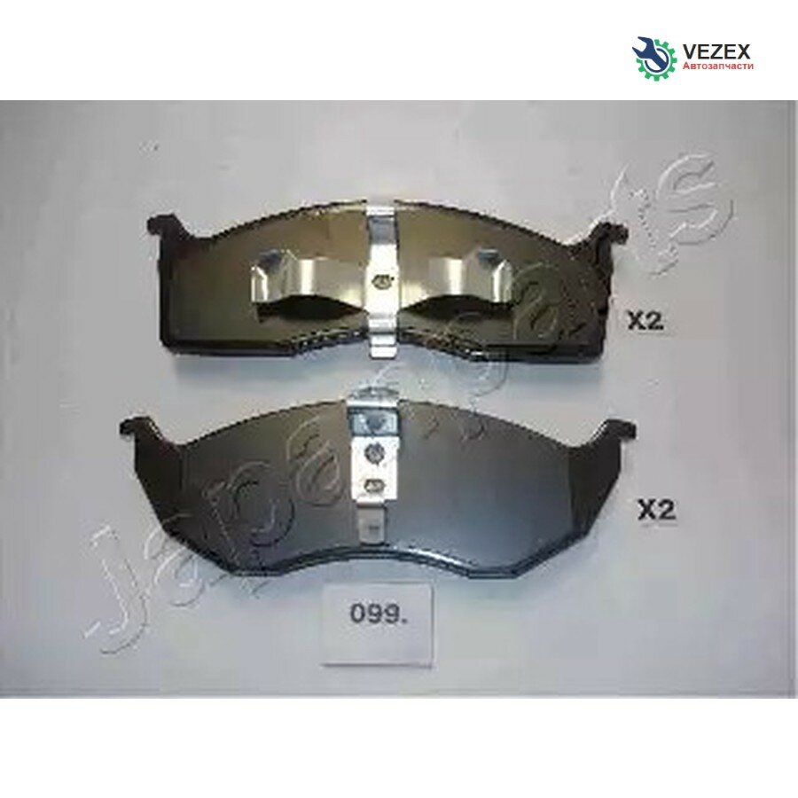 JAPANPARTS PA-099AF Колодки тормозные дисковые