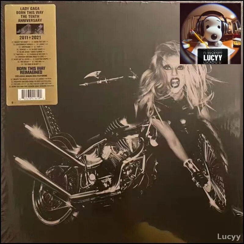 Виниловая пластинка Lady Gaga - Born This Way: The Tenth Anniversary 3 LP (Корея)