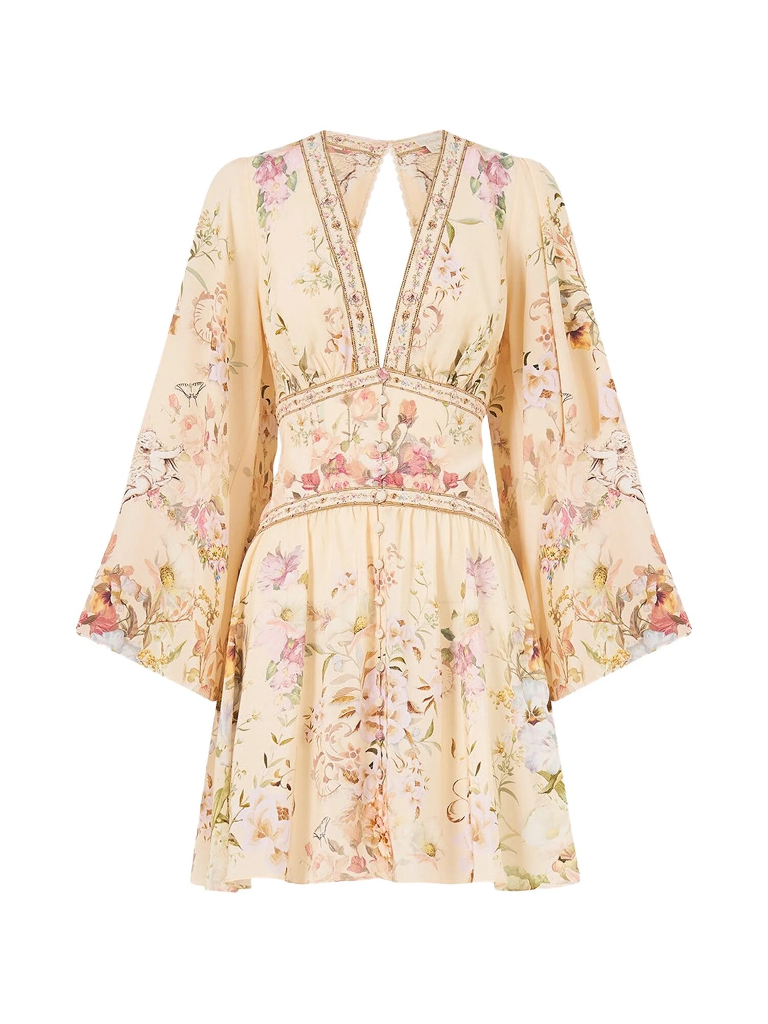 Платье Floral-print mini dress