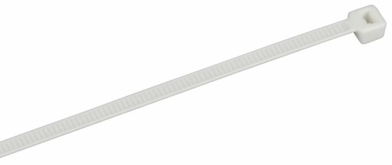 Хомут 3.6х150мм P6.6 самозатухающий бел. (уп.100шт) IEK UHH90-D036-150-100-K01