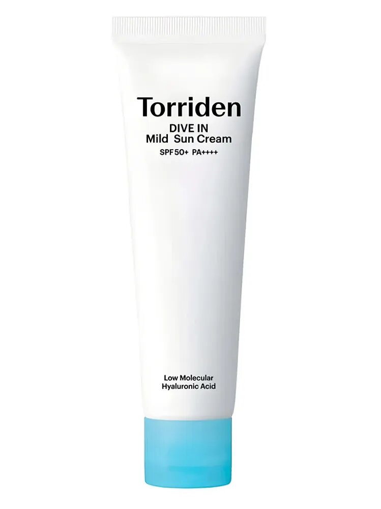 Увлажняющий минеральный солнцезащитный крем Torriden Dive In Low Mild Sun Cream, 60 мл