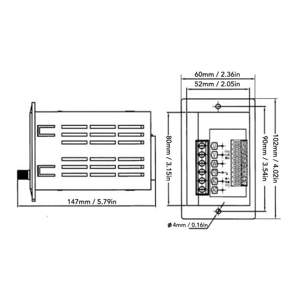 Частотный преобразователь 1PH 176-264В, 3PH 0-1.1кВт, 6A, 0.1-400Гц, медная катушка — фото 1