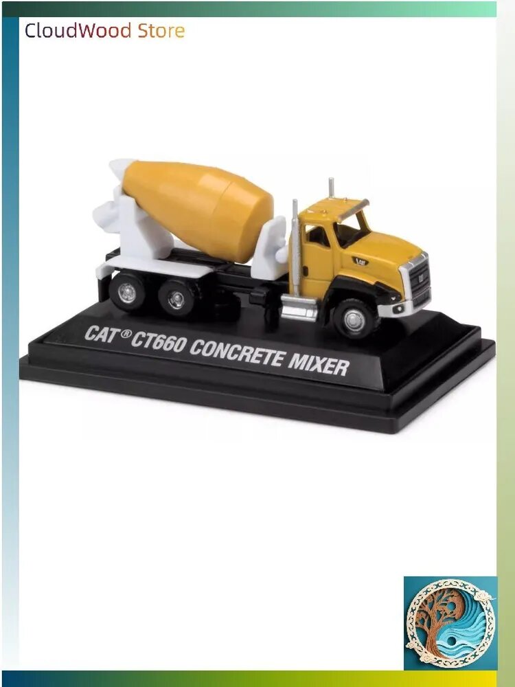 Коллекционная модель из сплава /1:160/мини-бетономешалка CAT CT660