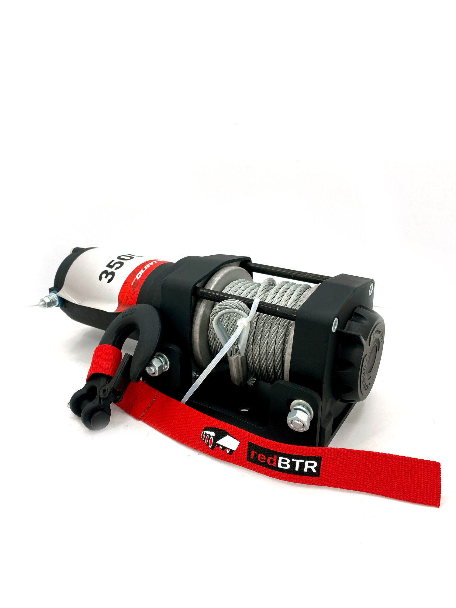 Лебедка ATV QUATTRO SPORT-2 3.5 для TC снаряженной массой до 1000 кг, 12 V, 1590 кг, 166:1, стальной трос, ролики