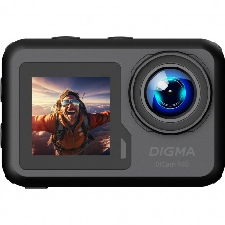 Экшн-камера Digma DiCam 980 черная