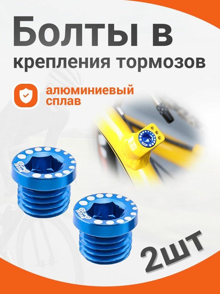 MUQZI Болты в крепления тормозов V-brake , 2 шт