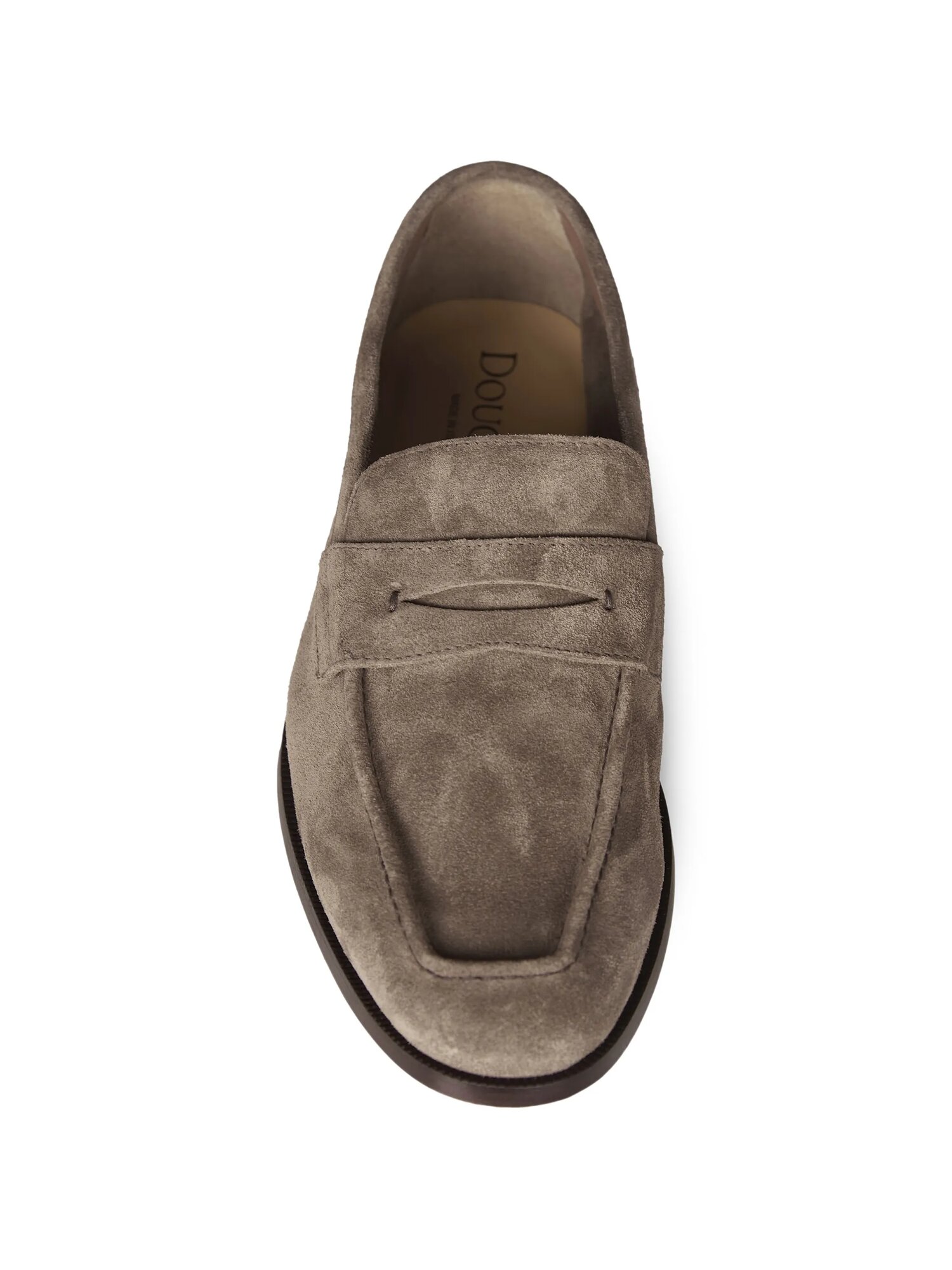 Лоферы Doucal's Suede flat loafers, размер 40.5, разноцветный — фото 1