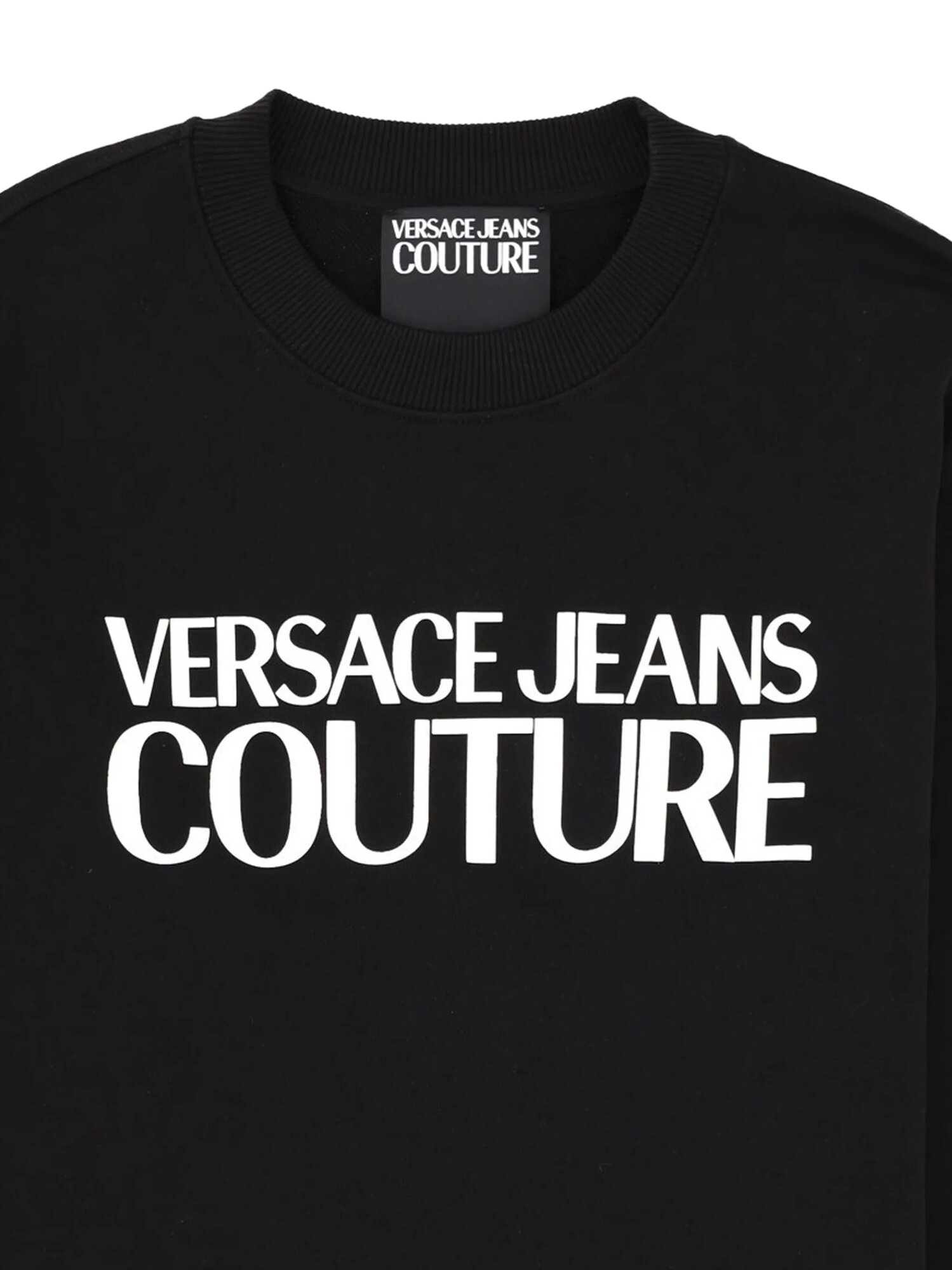 Свитер Versace Jeans Couture Crew-neck sweater, размер XL, , black/black — фото 1