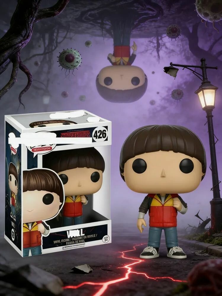 Фигурка stranger things, Очень странные дела Робин 10CM, #426 Персонаж из сериала Очень странные дела Robin,1 шт