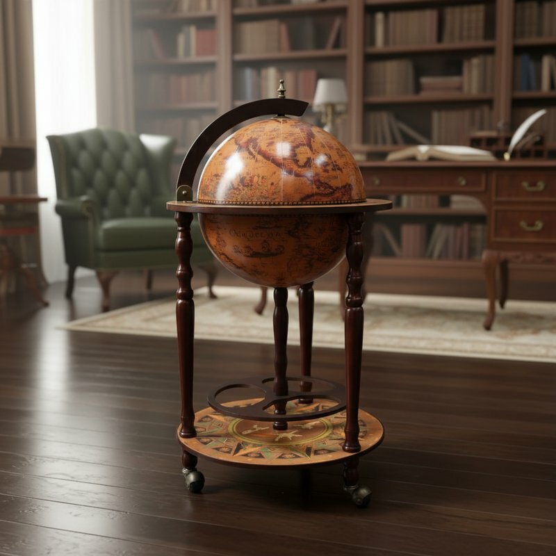 Глобус-бар напольный Tortuga