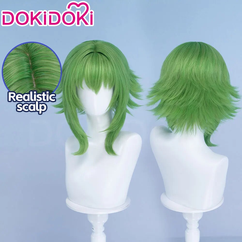 Зеленый парик для косплея Gumii Wig