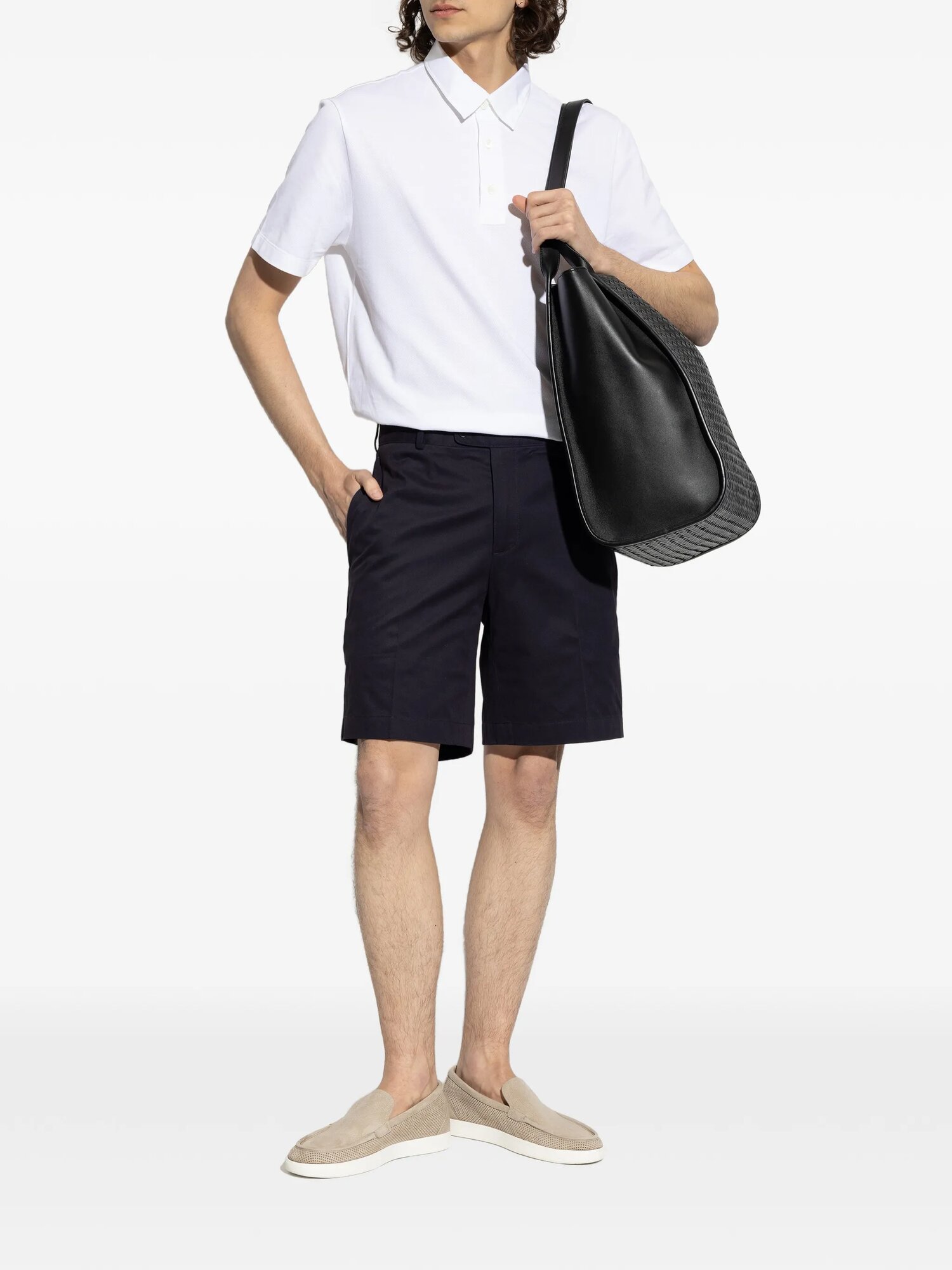 Шорты Brioni Cotton shorts, размер 50 — фото 1