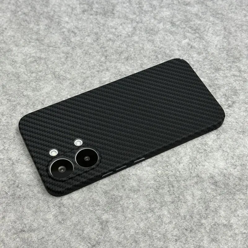 Черный чехол для POCO X8 Pro с текстурой