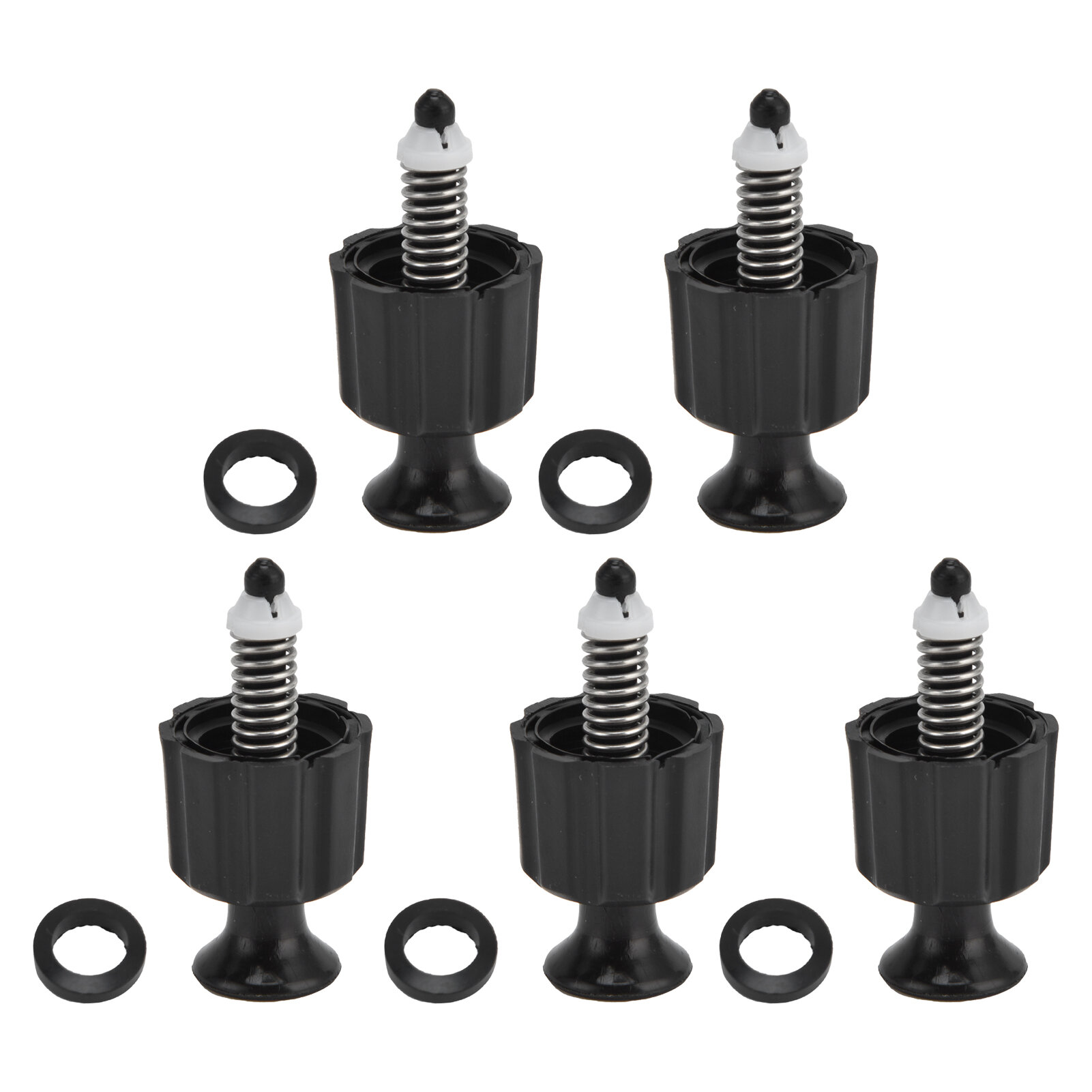 5ШТ Предохранительный Выпускной Клапан для Рюкзачного Опрыскивателя 3Л 5Л 8Л PP Клапан Сброса Давления Опрыскивателя для Газона И Сада Черный