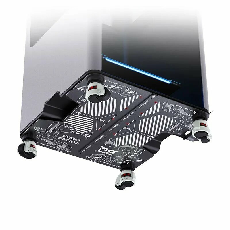 BIGTREETECH Panda Under Armour, AL6061-T6 алюминий, легкий, высокопрочный, для 3D-принтеров Bambu Lab H2D P1P P1S X1C X1E