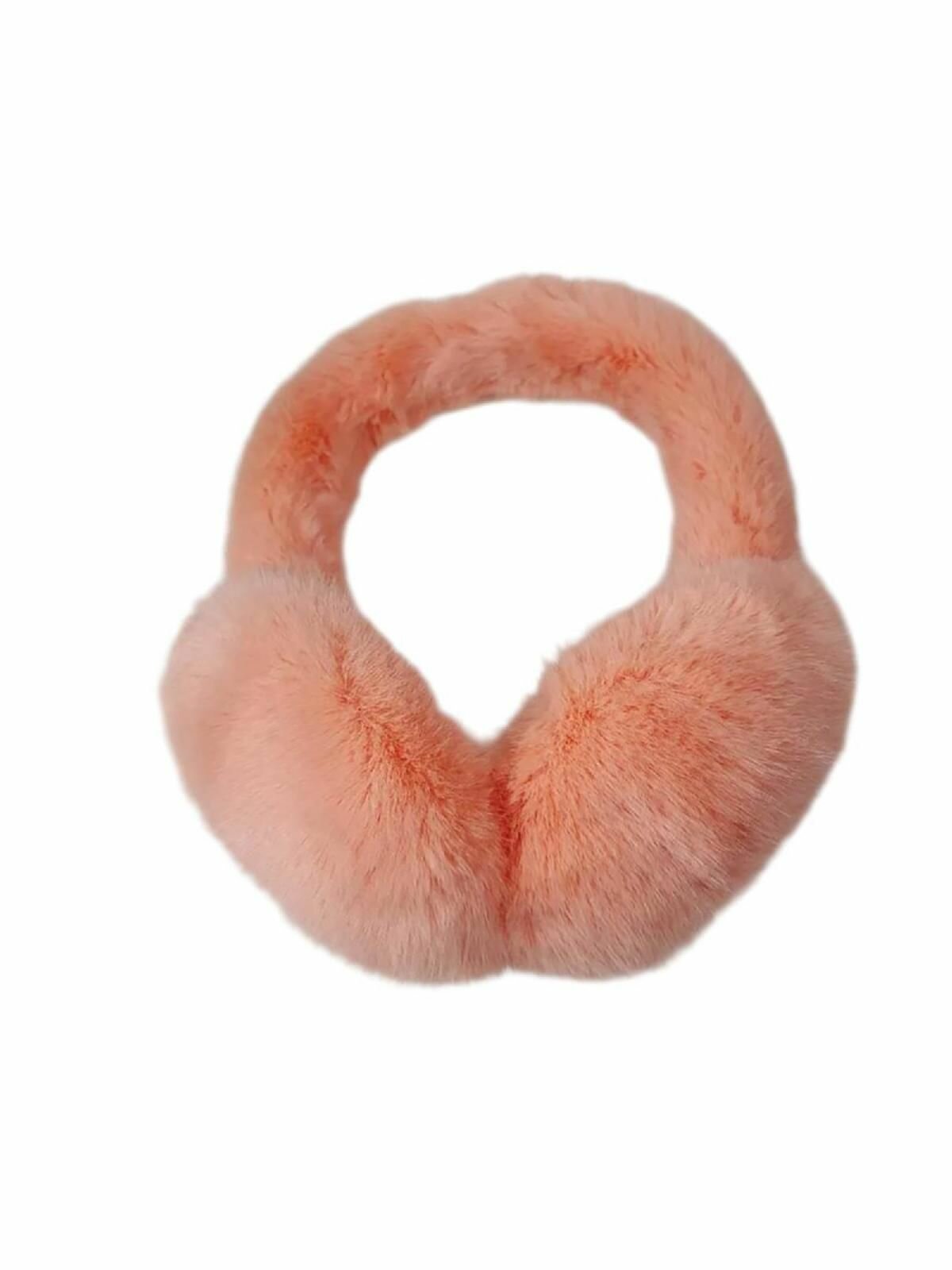 Теплые наушники из искусственного меха