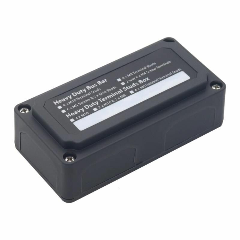 Блок распределения питания 100А, Черный